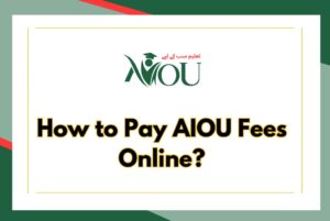 How To Pay Aiou Fees Online Complete Updated Method 2025