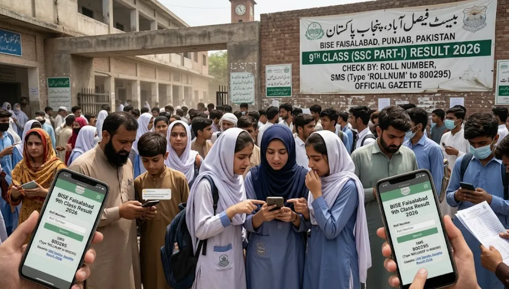 9th Class Result 2026 Pakistan: Check Result by Roll Number, SMS, and ...
